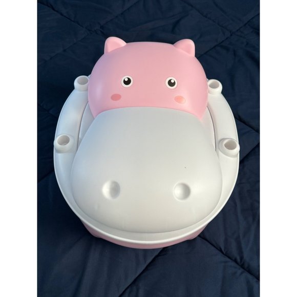BPNoo | Other | Childrens Cartoon Hippo Toilet Portable Comfort Potty ...